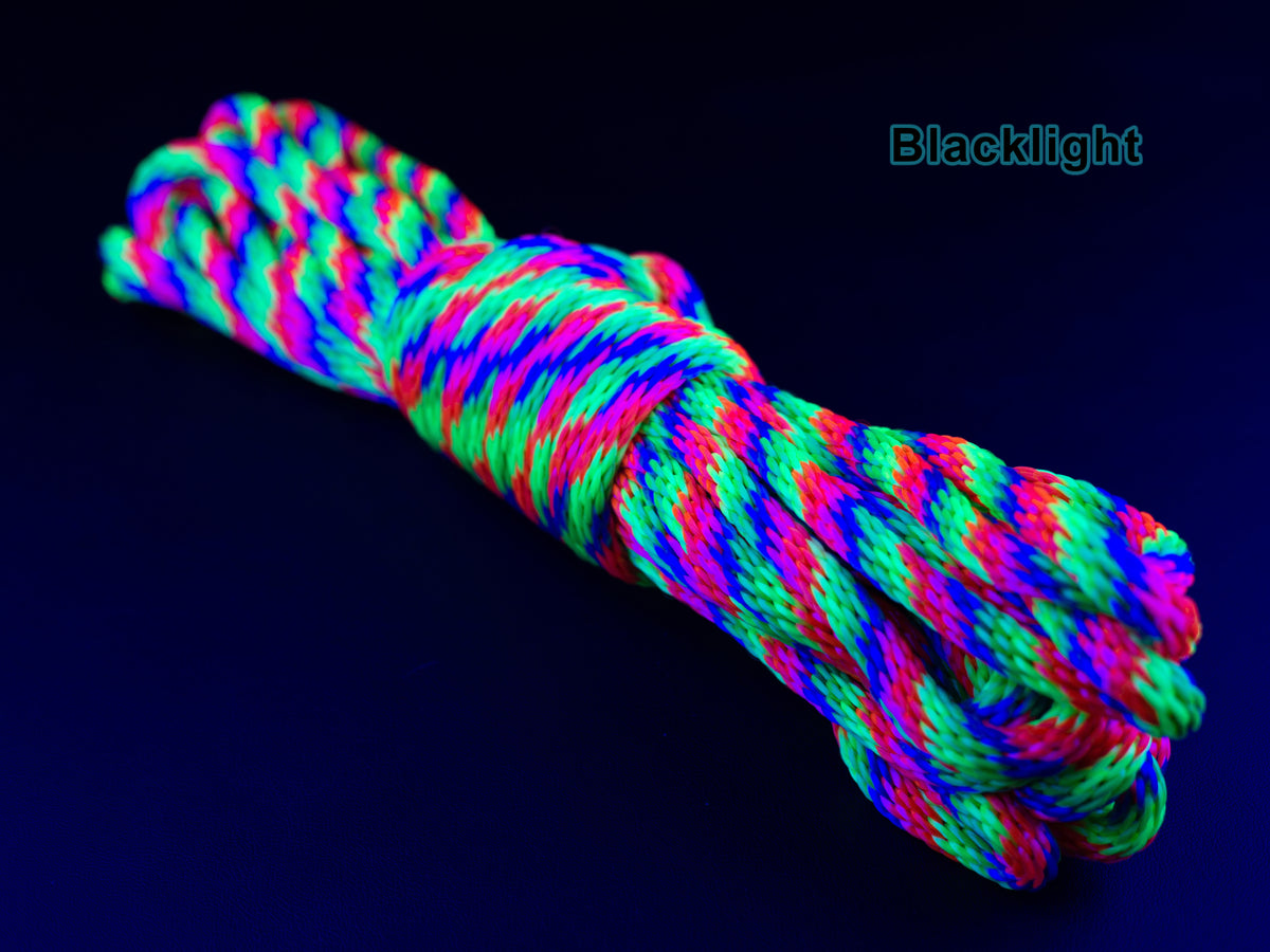 Blacklight UV Nylon Rope for Japanese Shibari or Kinbaku. Best rope for ...